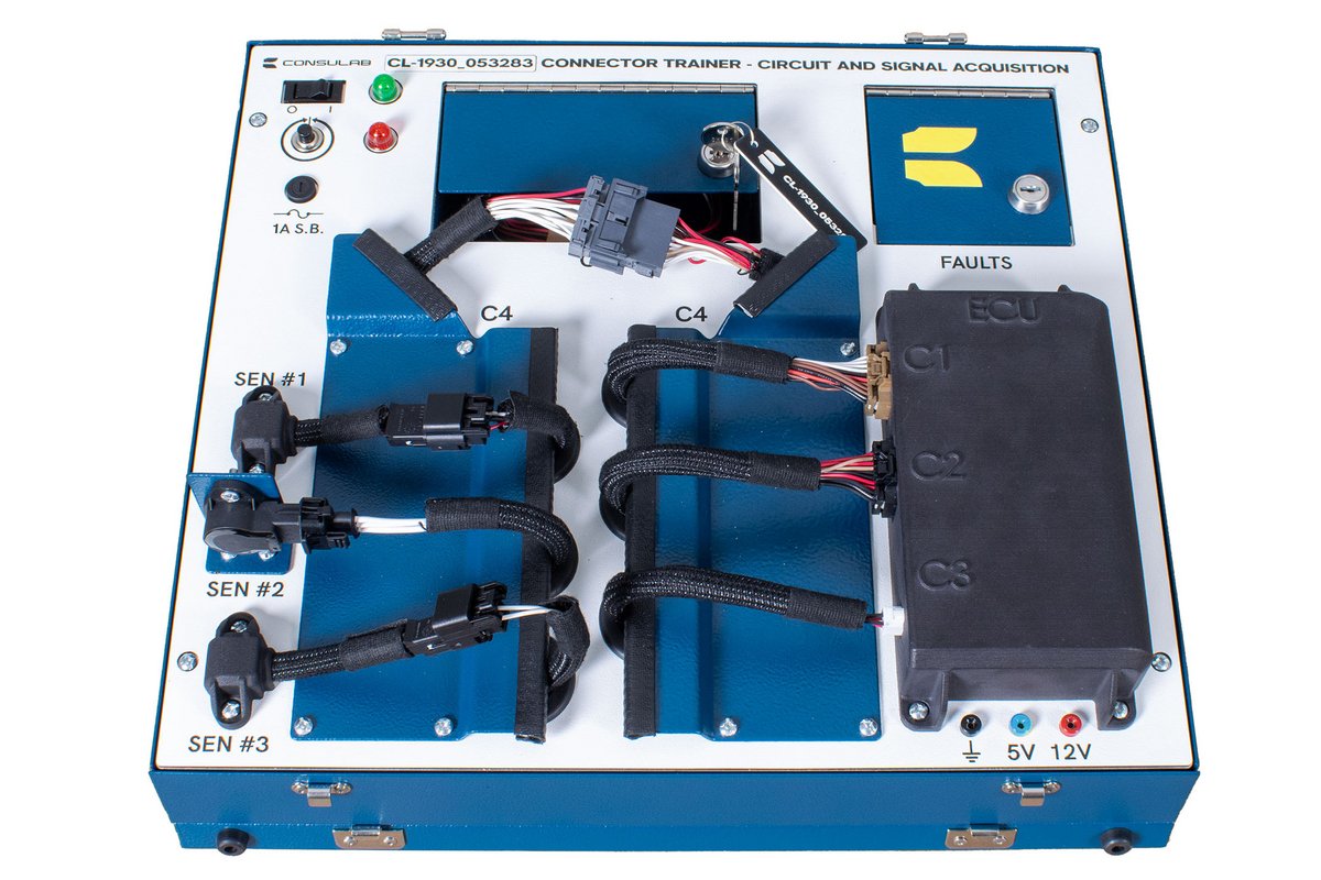 Consulab - Connector Trainer - circuit and signal acquisition