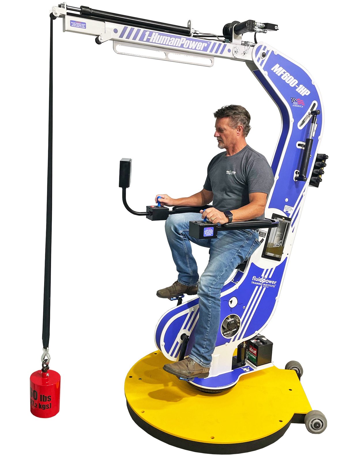 Consulab - One-Human Power Basic Hydraulics Simulator