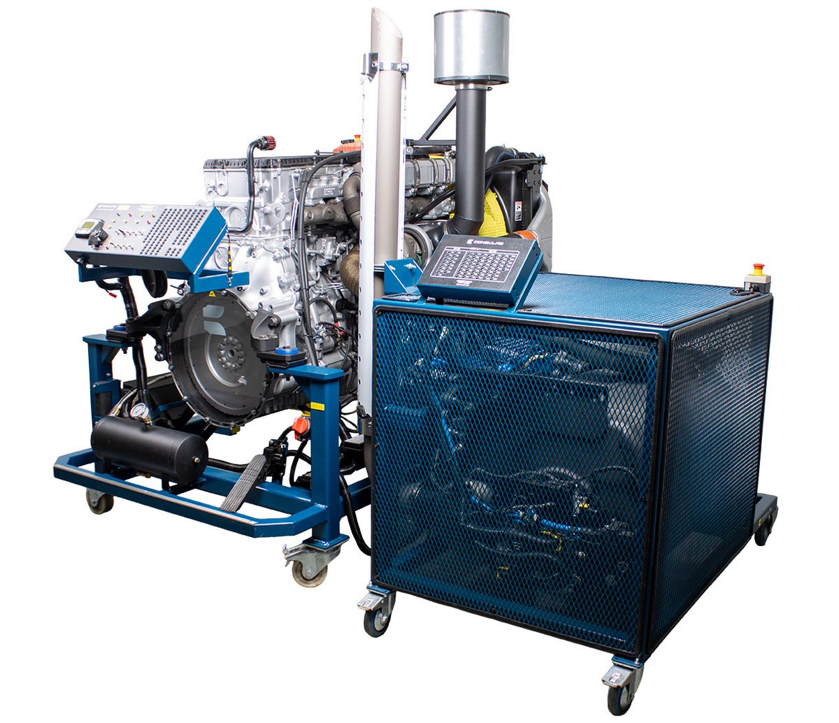 Consulab - Diesel engine bench Detroit Diesel GHG17 recycled