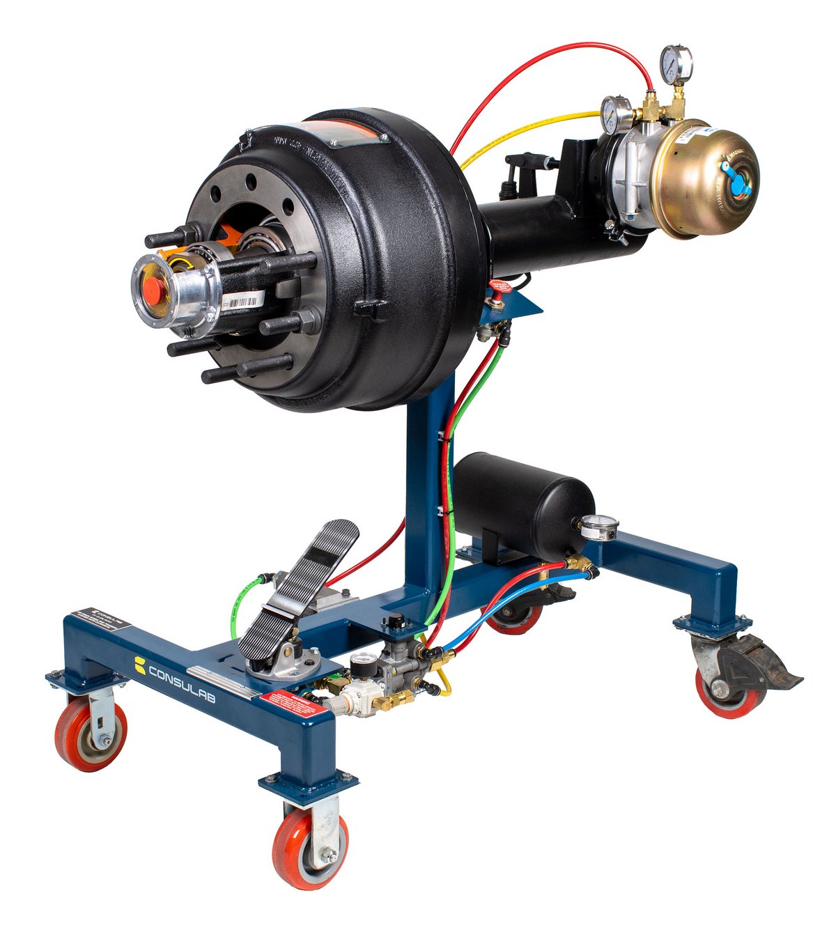 Consulab - Air drum wheel end training system with cutaways