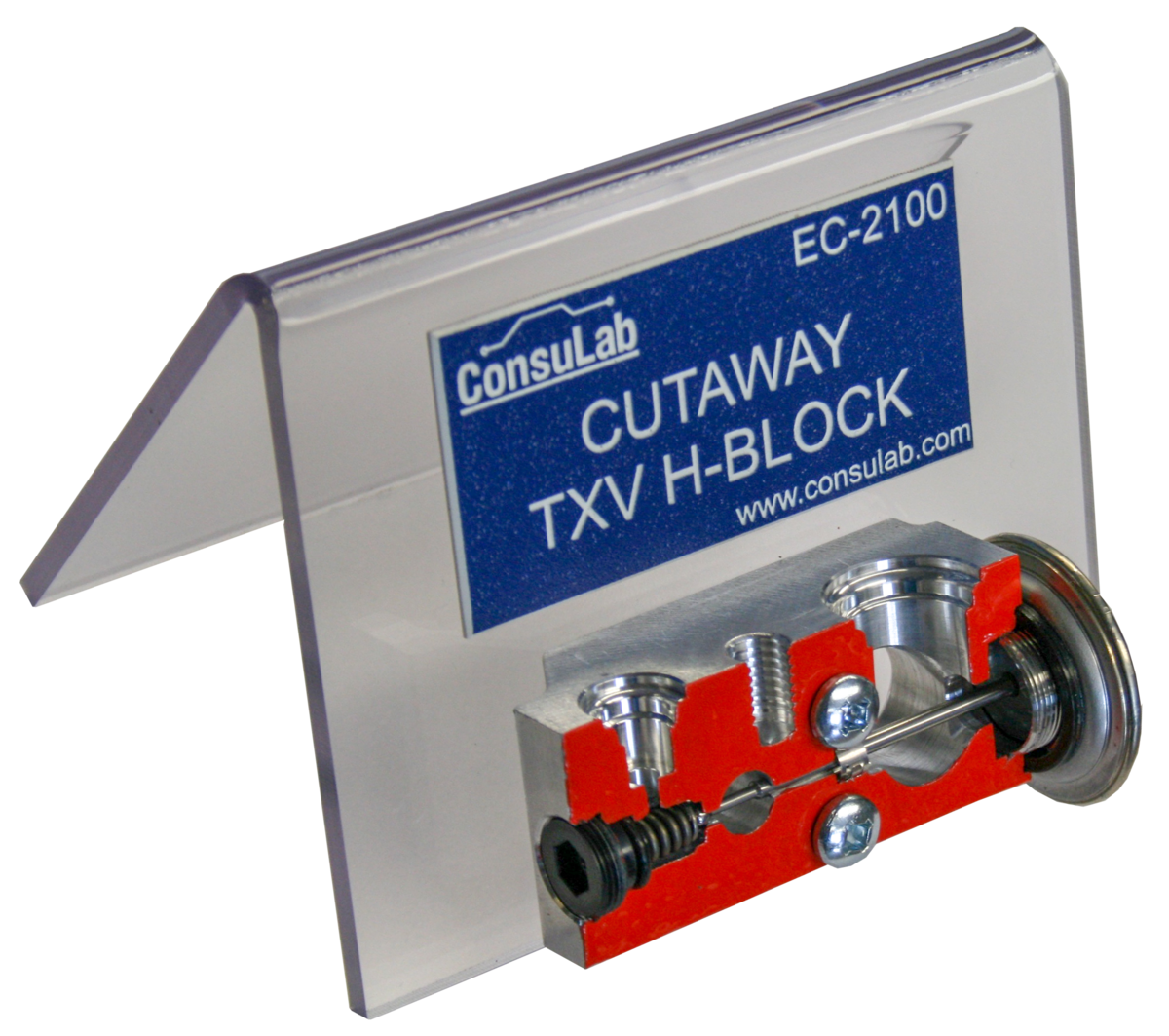 Consulab - Cutaway TXV H-block