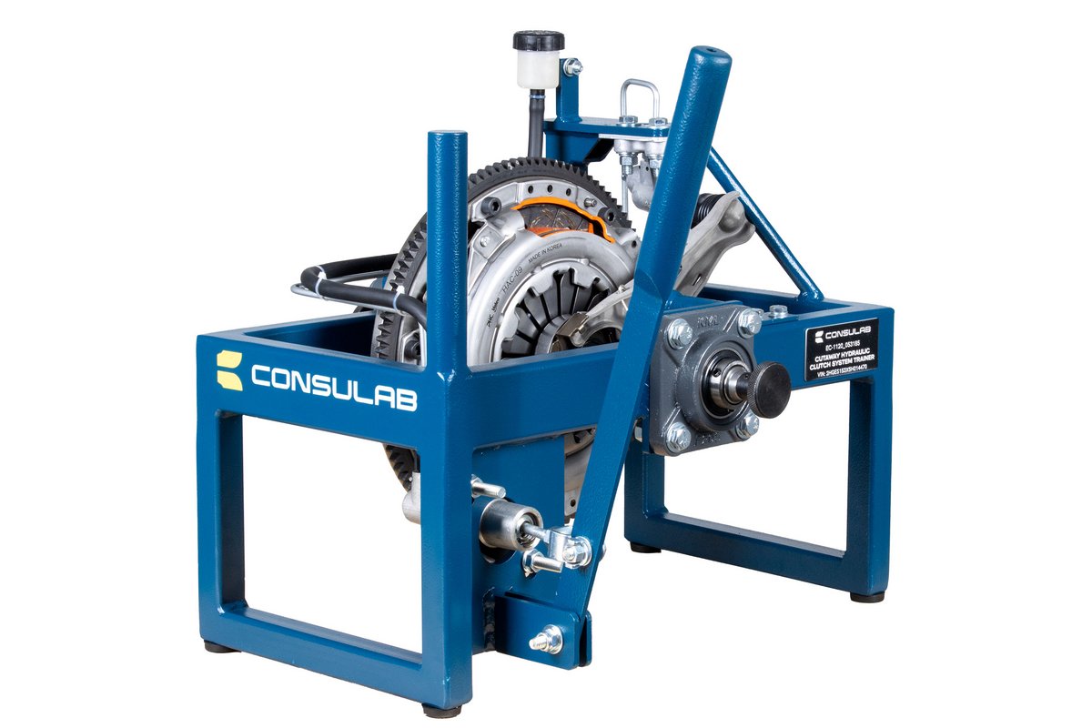 Consulab - Cutaway hydraulic clutch system trainer